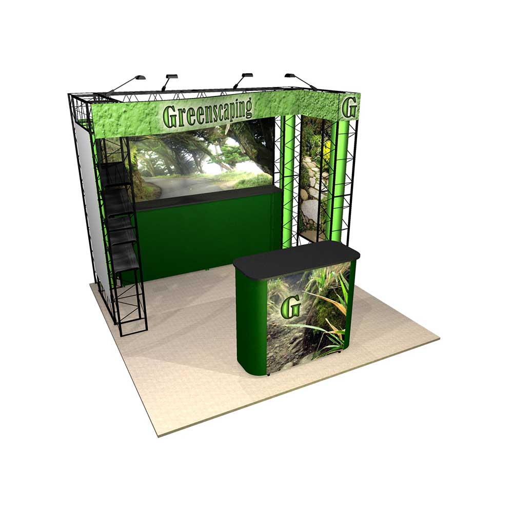 10x10 Truss Displays – Impact Displays