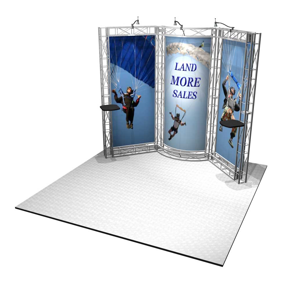 10x10 Truss Displays – Impact Displays