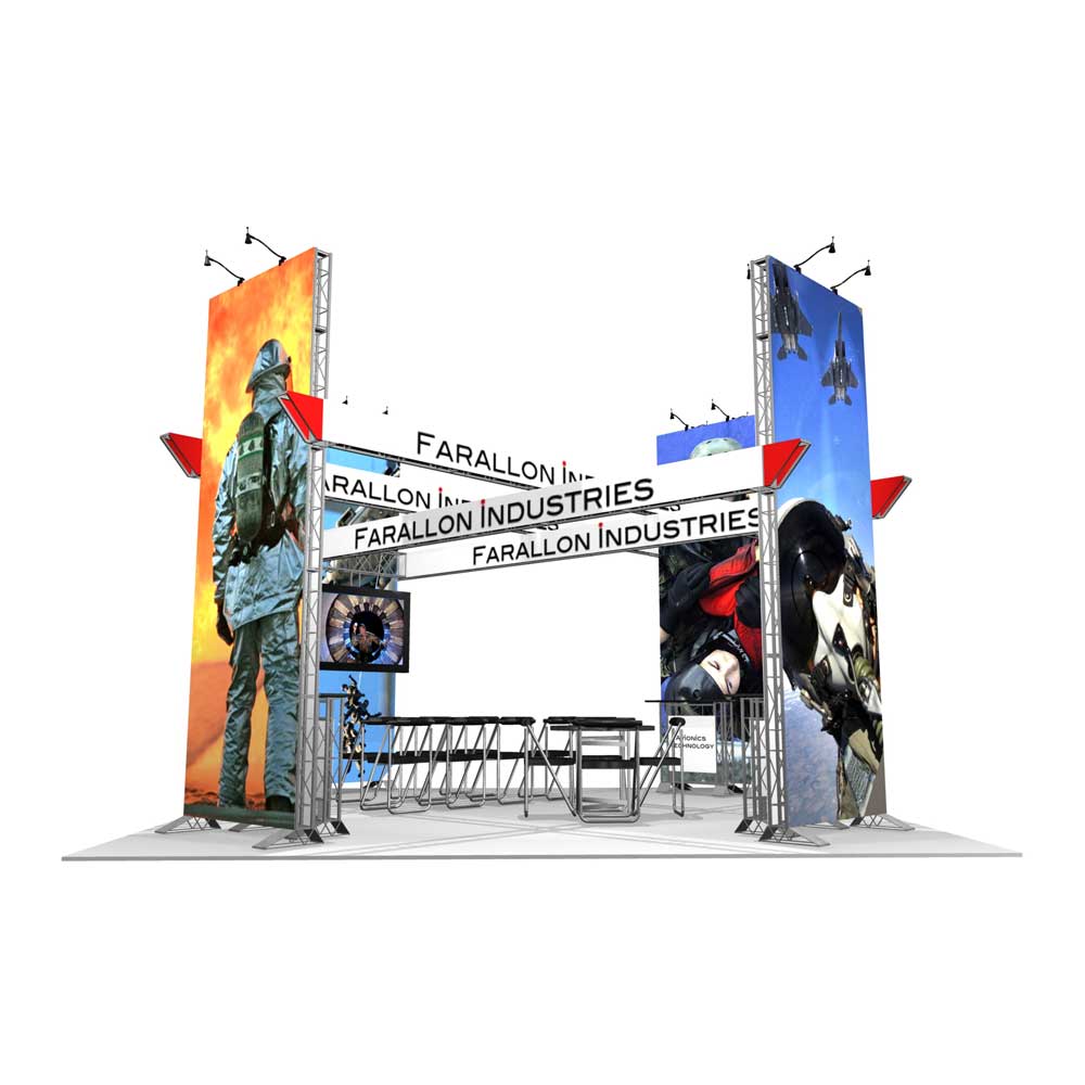 20x20 Truss Displays – Impact Displays