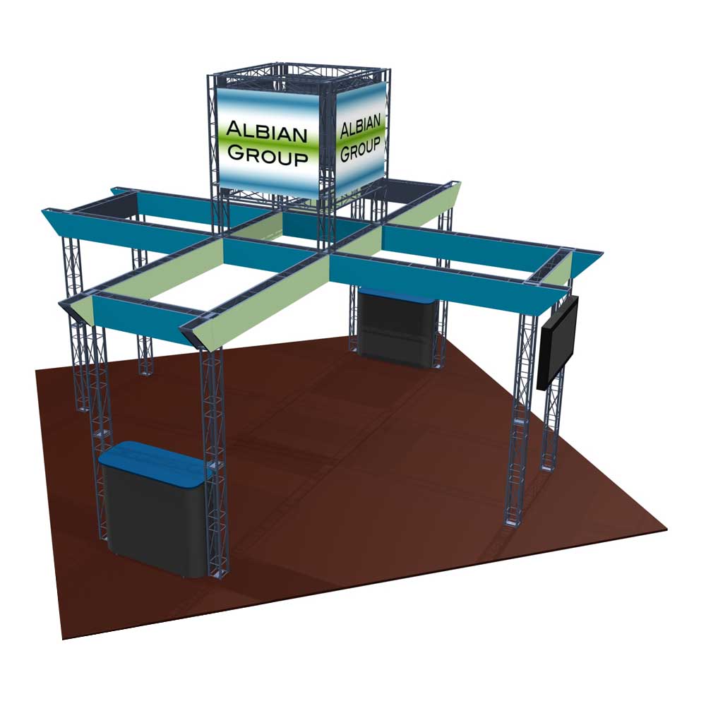 20x20 Truss Displays – Impact Displays