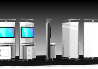 Impact Displays Trade Show Idea Gallery – Workstations, Kiosk, and Counters