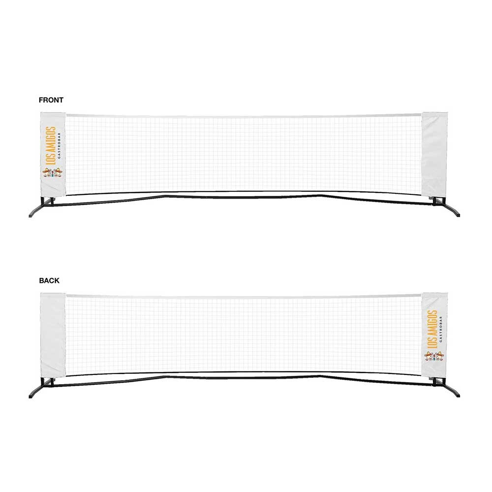 Pickleball Set - Single-Sided Graphic Paddles and Printed Carry Case
